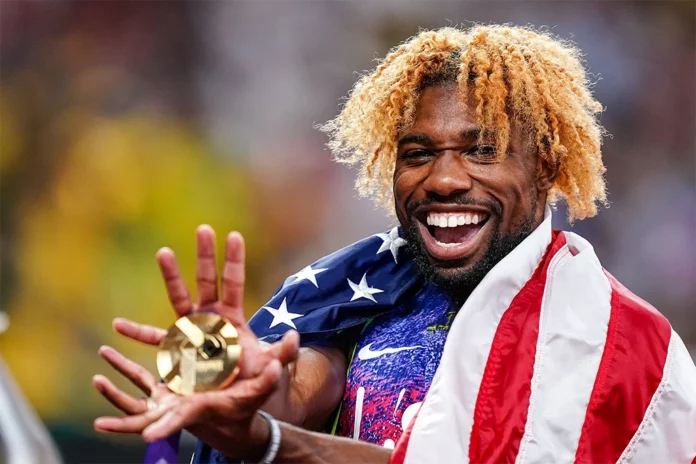 Noah Lyles Wins Historic Fourth Successive 200m World Title in Tokyo